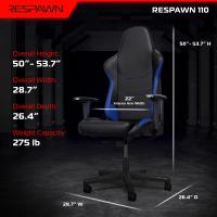 China Comfortable Ergonomic Gaming Chair with Adjustable Fabric and Integrated Headrest for sale