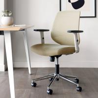 China 360 Swivel Mesh Computer Office Chair with Adjustable Lumbar Rest and Armrests 30 lbs for sale