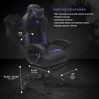 China Mail Packing Modern Design Ergonomic PC Computer Chair with Integrated Headrest for sale
