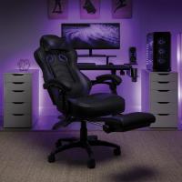 China Mail Packing Modern Design Ergonomic PC Computer Chair with Integrated Headrest for sale