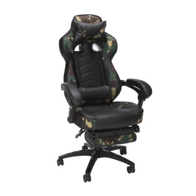 China 360 Swivel Ergonomic PC Computer Chair Gaming with Integrated Headrest Height Adjust for sale
