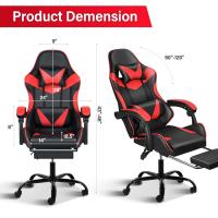 China Ergonomic Gaming Chair with Footrest and Lumbar Support 20