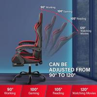 China Ergonomic Gaming Chair with Footrest and Lumbar Support 20