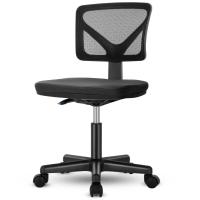China Comfortable Low-Back Mesh Chair with Lumbar Support and Adjustable Seat Height for sale