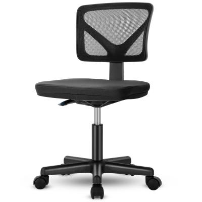 China Comfortable Low-Back Mesh Chair with Lumbar Support and Adjustable Seat Height for sale
