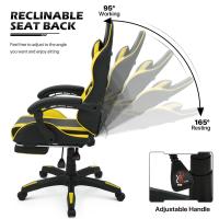 China Mail Packing Customized Color Computer Gaming Chair with Headrest and Lumbar Support for sale