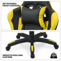China Mail Packing Customized Color Computer Gaming Chair with Headrest and Lumbar Support for sale