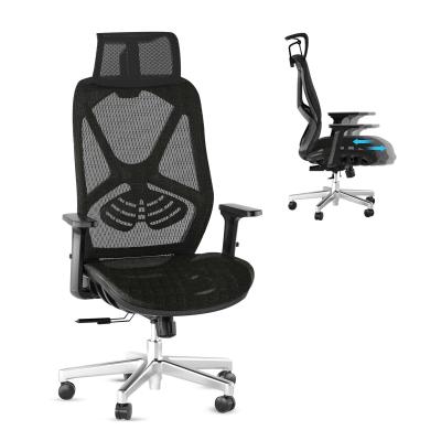 China 3 Gas Lift Ergonomic High Back Office Chair with Dynamic Seat Design Style Modern for sale