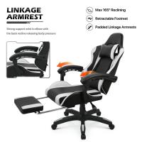 China Customize OEM ODM Swivel Chair ALINUNU Computer Gaming Chair with Headrest and Lumbar for sale