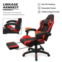 China ALINUNU Ergonomic Fabric Computer Gaming Chair with Headrest and Lumbar Adjustable for sale