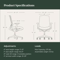 China Recliner Function Home Office Chair with Adjustable Lumbar Support and 360 Swivel for sale