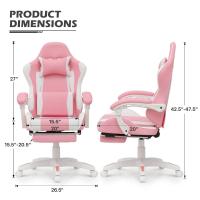China Gaming Chair with Headrest and Lumbar Support 25