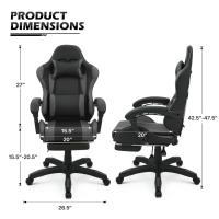 China Customized Color Computer Gaming Chair with 360 Swivel/ Height Adjust/Recliner Function for sale