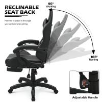China Customized Color Computer Gaming Chair with 360 Swivel/ Height Adjust/Recliner Function for sale