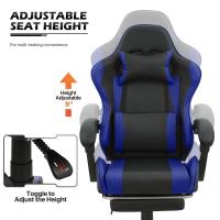 China ALINUNU Customized Color Ergonomic Adjustable Gamer Chair with Headrest and Lumbar for sale