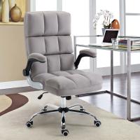 China Modern Design Customized Color Mid-Back Swivel Office Chair with Wheels and Arms for sale