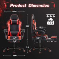 China Swivel Chair ALINUNU Ergonomic Computer Gaming Chairs with Massage and Lumbar Support for sale