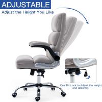China Modern Design Customized Color Mid-Back Swivel Office Chair with Wheels and Arms for sale