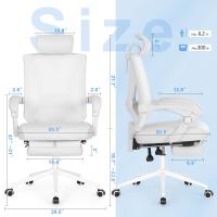 China Executive High Back Office Chair with 360 Swivel and Adjustable 2D Lumbar Support for sale