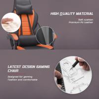 China ALINUNU Racing Style Gaming Chair Office Computer Chair Gaming with Footrest and Headrest for sale