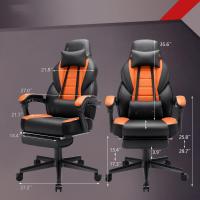 China ALINUNU Racing Style Gaming Chair Office Computer Chair Gaming with Footrest and Headrest for sale