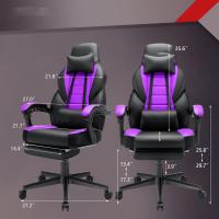 China Fabric Gaming Chair with 360 Swivel Height Adjust and Recliner Function for sale