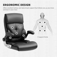 China Customized Color High Back Lift Chair Linen Fabric Executive Office Chair for Home Office for sale