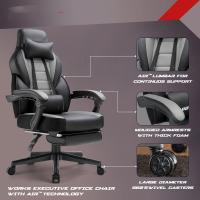 China Modern Design Racing Style Gaming Chair with Footrest and Headrest Customized Color for sale