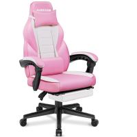 China Customize Racing Style Gaming Chair with Footrest and Headrest 21.7