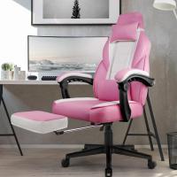 China Customize Racing Style Gaming Chair with Footrest and Headrest 21.7