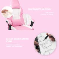 China Customize Racing Style Gaming Chair with Footrest and Headrest 21.7