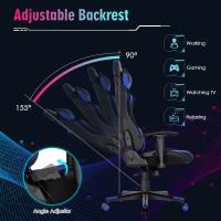 China ALINUNU Metal Type Aluminum Racing Ergonomic Gaming Chair with Adjustable Lumbar Support for sale