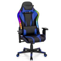 China Synthetic Leather RGB Gaming Chair with RGB LED Lights 27