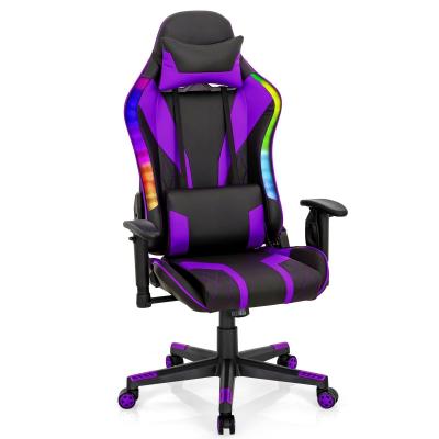 China Upgrade Your Gaming Setup with ALINUNU Swivel Chair Modern Design and RGB LED Lights for sale