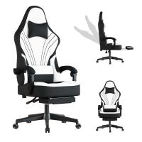 China Customize Big and Tall Gaming Chair with Footrest 360 Swivel Height Adjust Recliner for sale