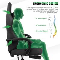 China Elevate Your Gaming Experience with ALINUNU's Height Adjustable Recliner Gaming Chair for sale