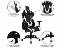 China Office Ergonomic Computer PC Gaming Chair with 360 Swivel/ Height Adjust/Recliner Function for sale