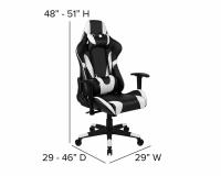 China Office Ergonomic Computer PC Gaming Chair with 360 Swivel/ Height Adjust/Recliner Function for sale