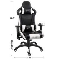 China Modern Design High Back PU Leather Swivel Racing Gaming Chair for Your from ALINUNU for sale