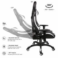 China Modern Design High Back PU Leather Swivel Racing Gaming Chair for Your from ALINUNU for sale