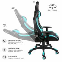 China Upgrade Your Gaming Setup with ALINUNU 's High Back PU Leather Swivel Gaming Chair for sale