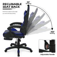 China 34.2 Pounds Item Weight ALINUNU Lumbar Support Ergonomic Racing Chair with Footrest for sale