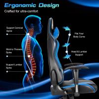 China Modern Ergonomic Racing Gaming Chair with Lumbar Support 29.9