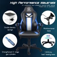 China ALINUNU Racing Gaming Chair with Lumbar Support 3 Gas Lift Swivel Chair for sale