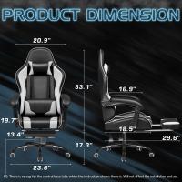 China Customized Color Video Racing Gaming Chair with Adjustable Height and Swivel Seat for sale