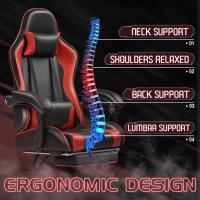 China 360 Swivel Silla Gamer Ergonomic Gaming Chair with Height Adjust and Ergonomic Design for sale
