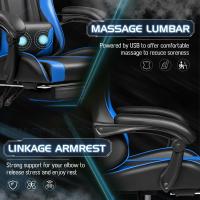 China ALINUNU Video Racing Gaming Chair Swivel Seat and Headrest Ergonomic Computer Chair for sale