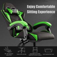 China Directly Sell Modern Design Iron Racing Gaming Chair with Headrest and Lumbar Support for sale