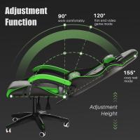 China Directly Sell Modern Design Iron Racing Gaming Chair with Headrest and Lumbar Support for sale