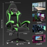 China Directly Sell Modern Design Iron Racing Gaming Chair with Headrest and Lumbar Support for sale